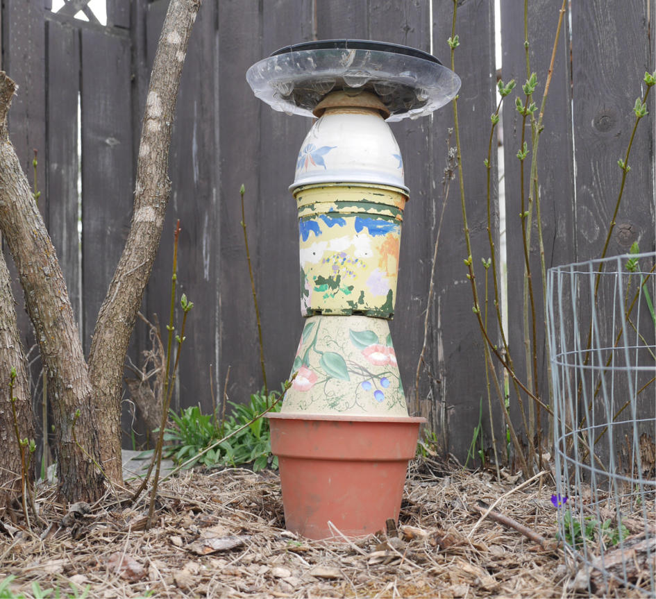 Build a Bird and Bee Bath – Wildsight